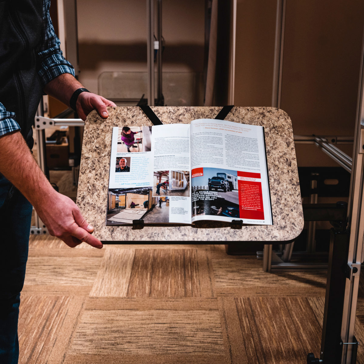 Book Hook | Cass Hudson Co. EZ-Reach System